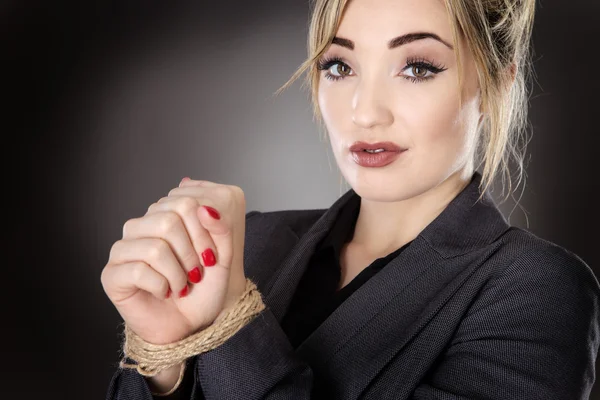 Blond Tied Up Telegraph