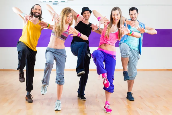 Dancer at Zumba fitness training in dance studio - Stock Image - Everypixel
