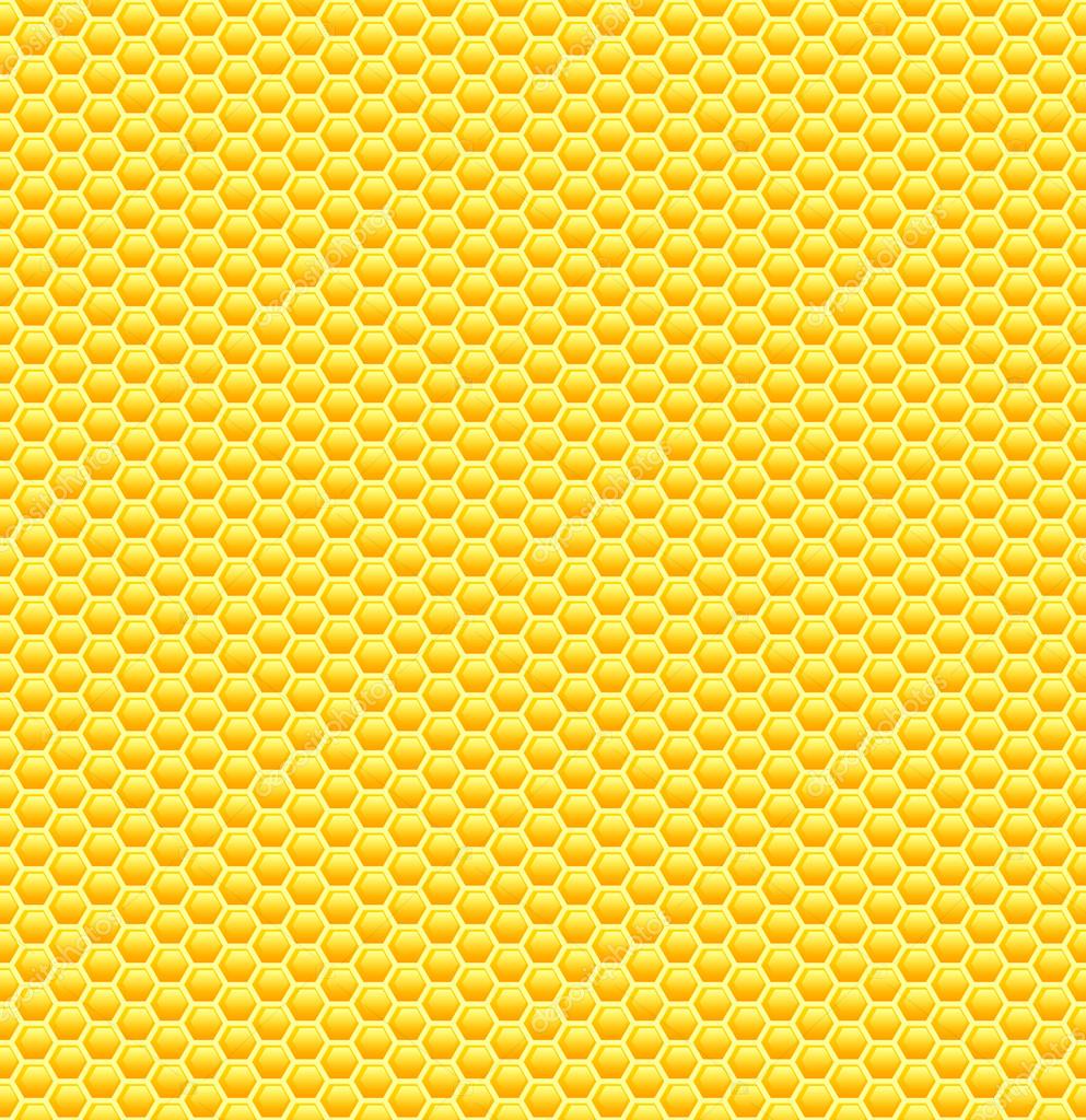 Yellow Honeycomb Pattern Yellow Honeycomb Pattern