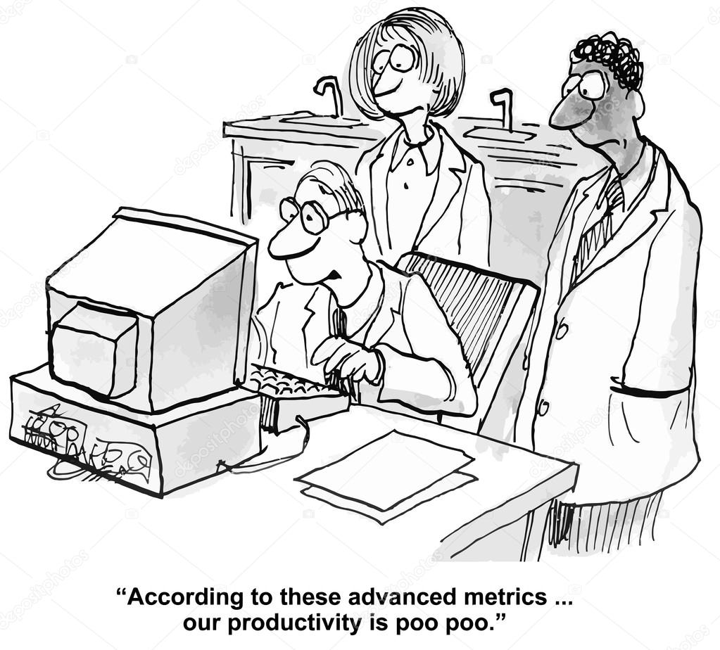 Staff has low productivity — Stock Vector #62762355 Staff has low productivity — Stock Vector #62762355