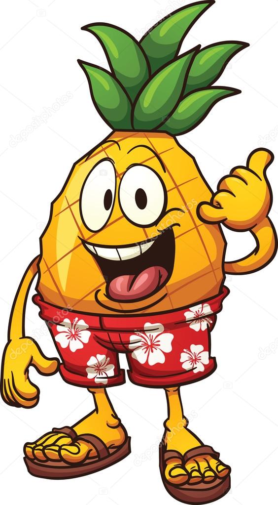 Piña hawaiana — Vector de stock © memoangeles #65298359 Piña hawaiana — Vector de stock © memoangeles #65298359