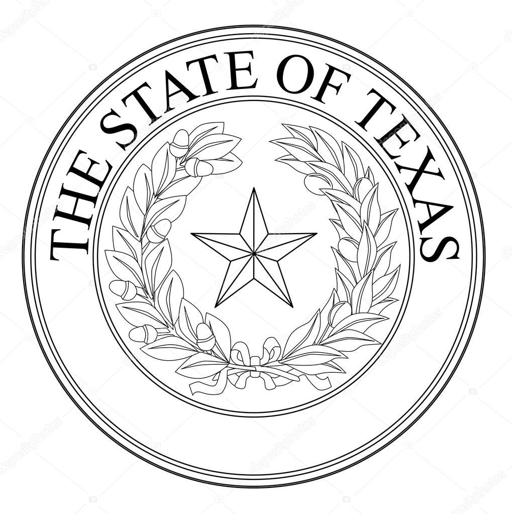 The State Of Texas Seal — Stock Vector © BigAlBaloo #86426110 The State Of Texas Seal — Stock Vector © BigAlBaloo #86426110