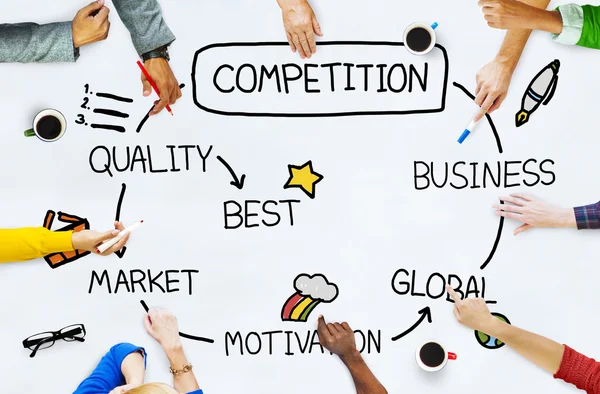 Competition Market, Global Challenge Concept - Stock Image - Everypixel