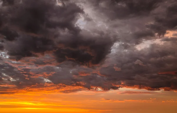 Dramatic sunset clouds in the sky - Stock Image - Everypixel