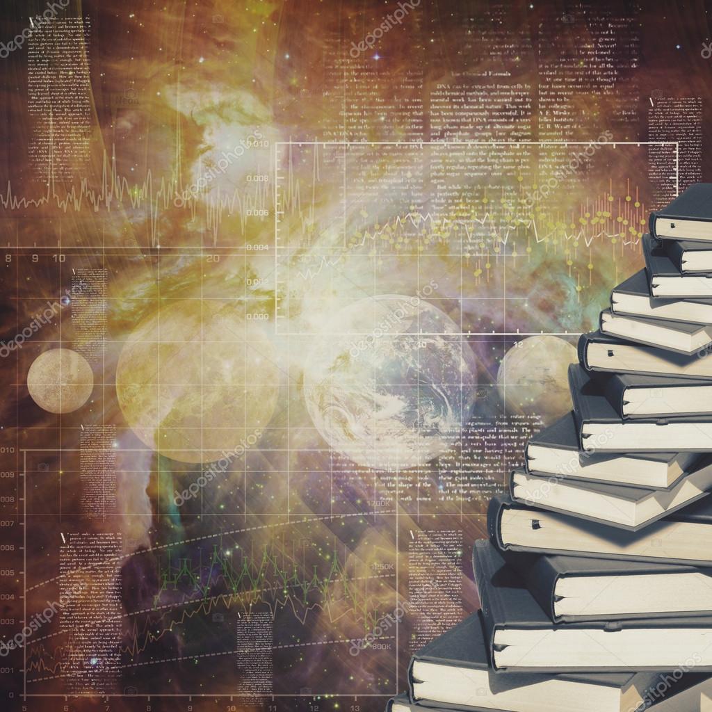 Science and technology background Stock Photo by ©tolokonov 109242308