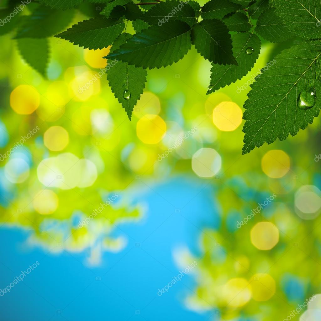 Abstract summer background Stock Photo by ©tolokonov 52960217