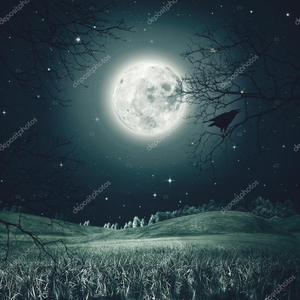 Green Moon Wallpaper