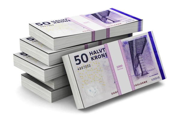 Stacks of 100 Danish krones Stock Photo by ©scanrail 52250259