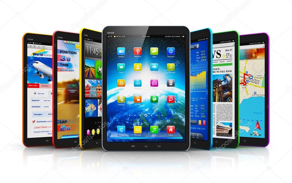 Tablet computers Stock Photo by ©scanrail 52250357