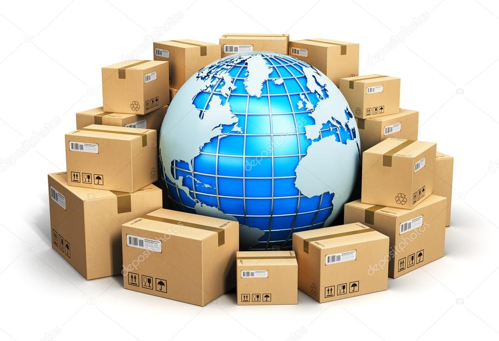 Worldwide shipping concept Stock Photo by ©scanrail 59744789