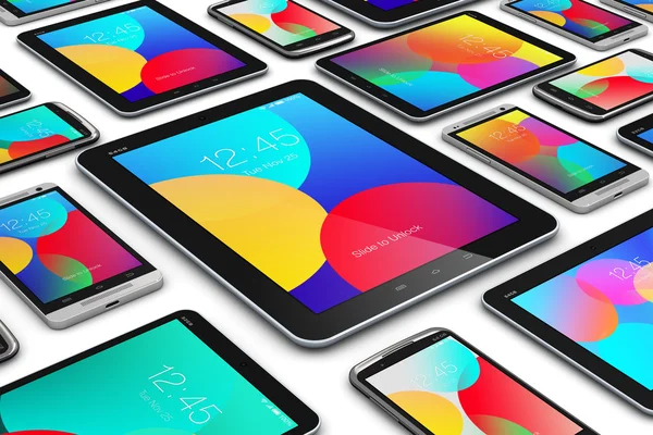 Mobile devices — Stock Photo © scanrail #61589119