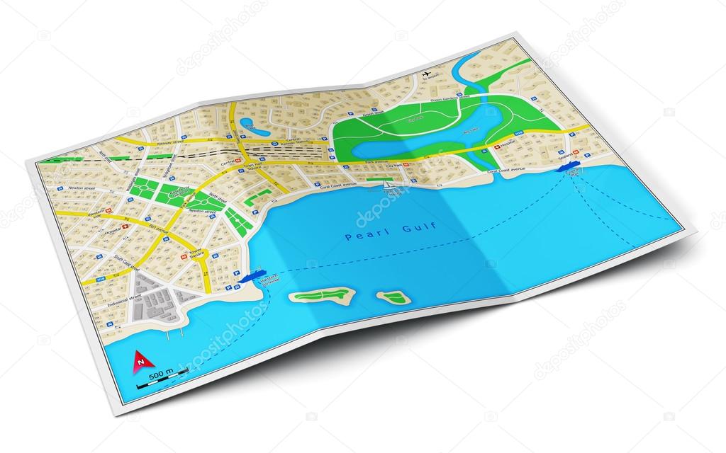 City map Stock Photo by ©scanrail 60195265
