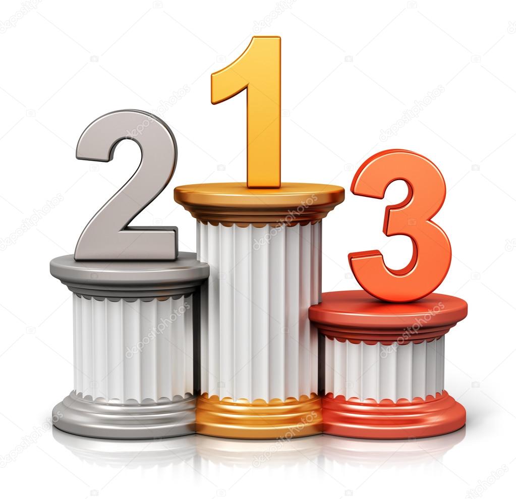 Winners podium — Stock Photo © scanrail #62849359