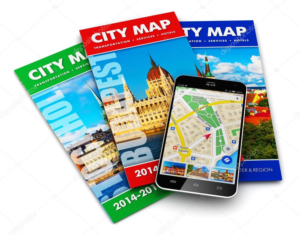 GPS navigation, travel and tourism concept Stock Photo by ©scanrail ...
