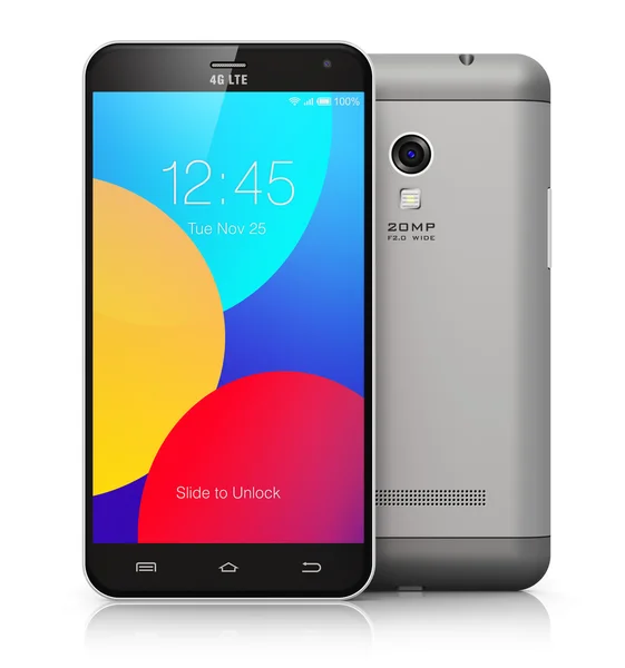 Modern touchscreen smartphones Stock Photo by ©scanrail 55735071