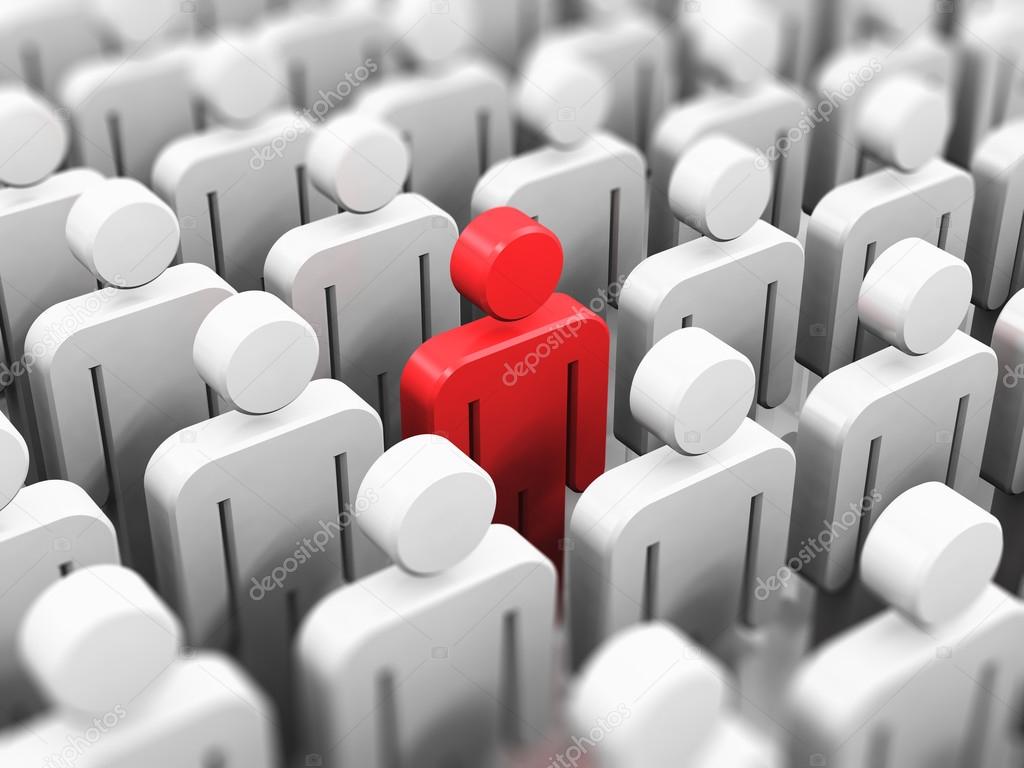 Concept abstrait d'individualité image libre de droit par scanrail ...