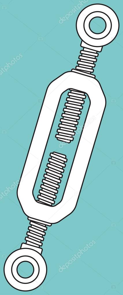 Turnbuckle tool icon Stock Vector by ©AlexanderZam 91936046