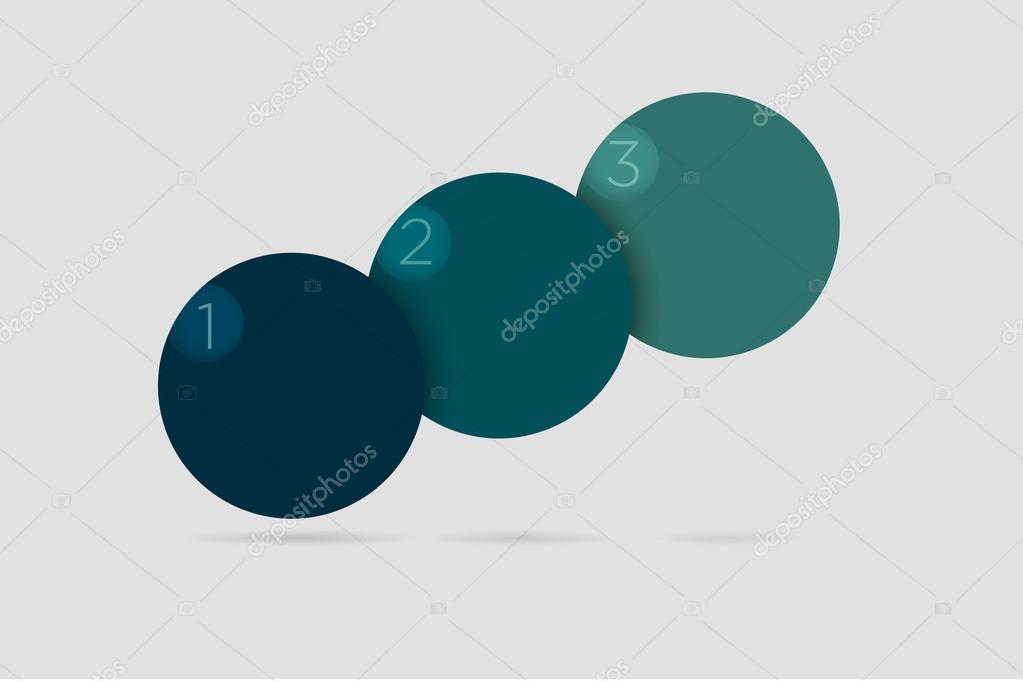 Simple infographics in blue color Stock Vector by ©Elisanth 65778819