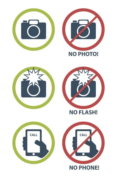 370 Camera not allowed Vector Images | Depositphotos