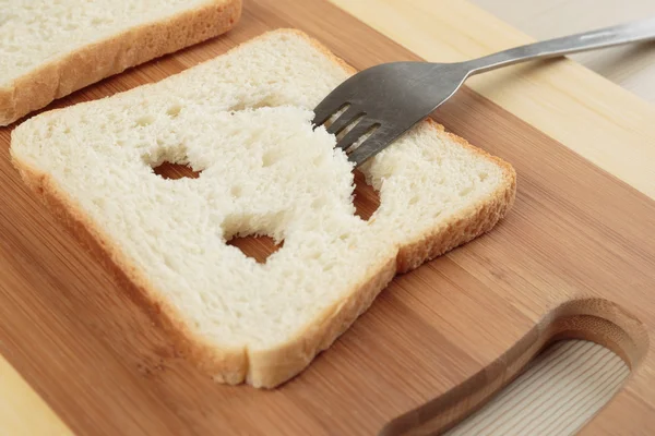 Happy toast with fork — Stock Photo © Observer #101464564