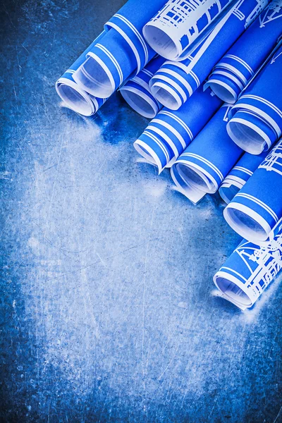 Blue engineering drawings Stock Photo by ©mihalec 103609182