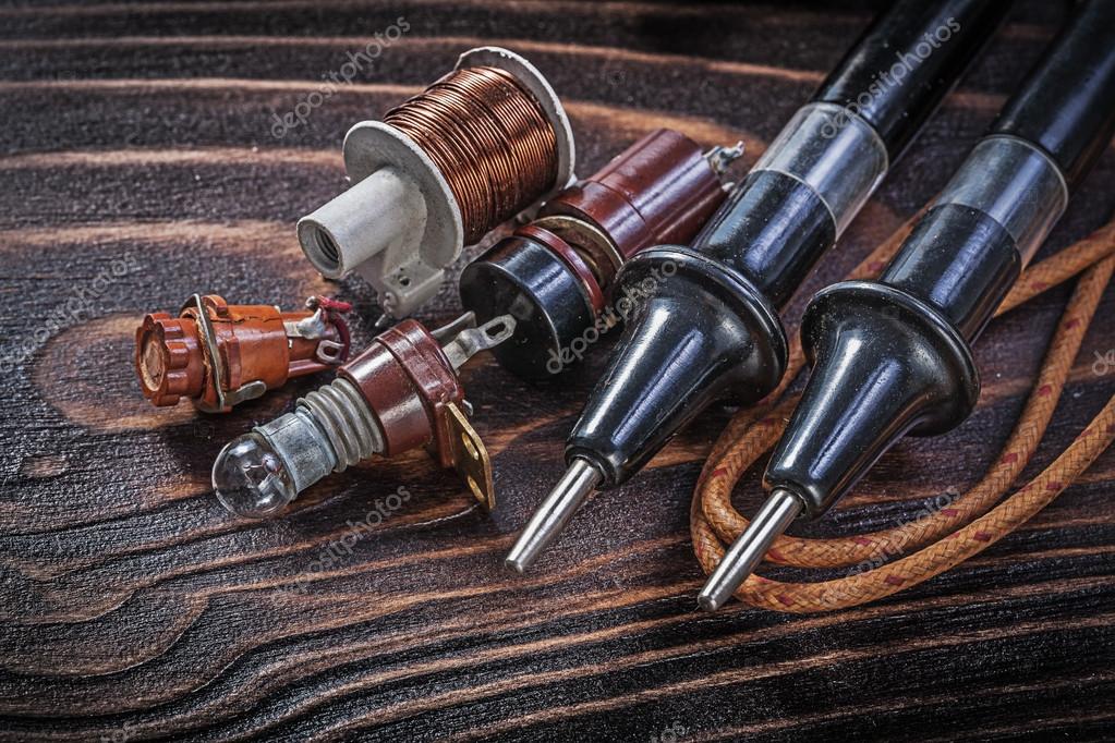 Vintage electrical equipment Stock Photo by ©mihalec 103616178