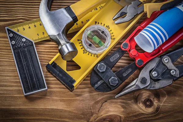 Set of construction, working tools Stock Photo by ©mihalec 72716387