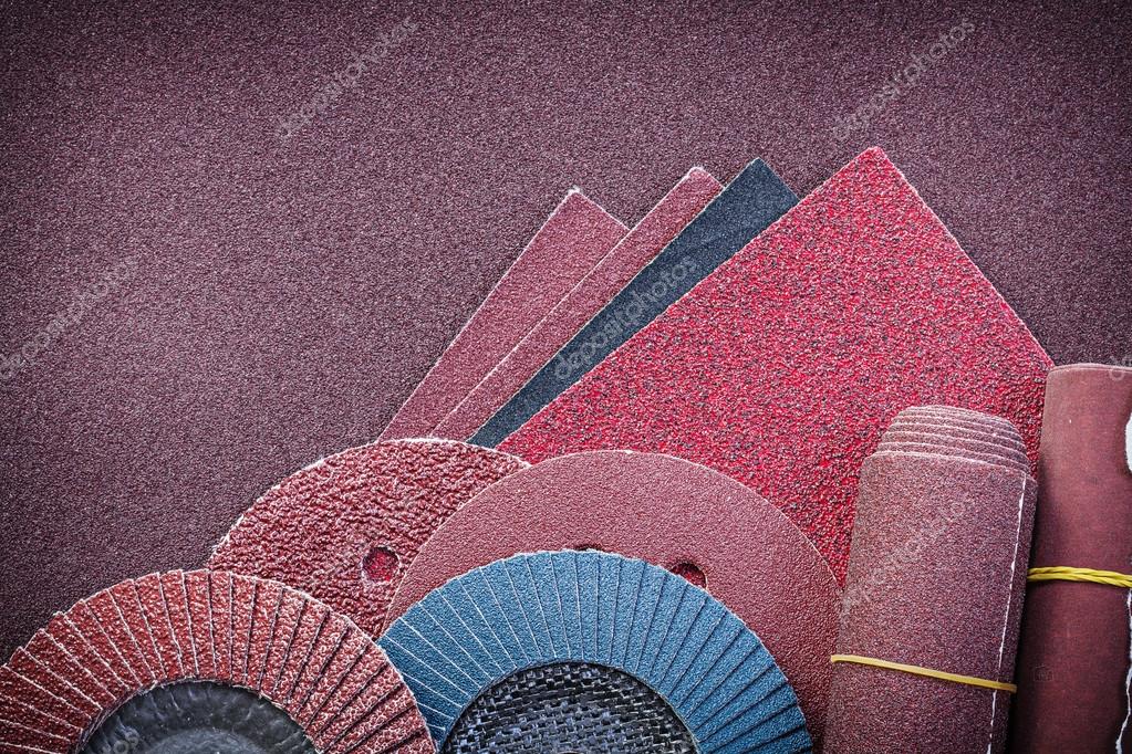 Heap of abrasive materials — Stock Photo © mihalec #111383282