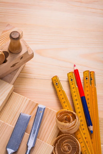 Composition of construction tools with copyspace Stock Photo by ...