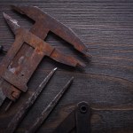 Longstanding rusty calipers Stock Photo by ©mihalec 80974680