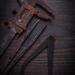 Longstanding rusty calipers Stock Photo by ©mihalec 80974680