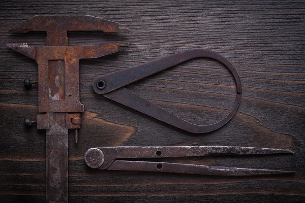 Rusty vernier calipers Stock Photo by ©mihalec 80974972