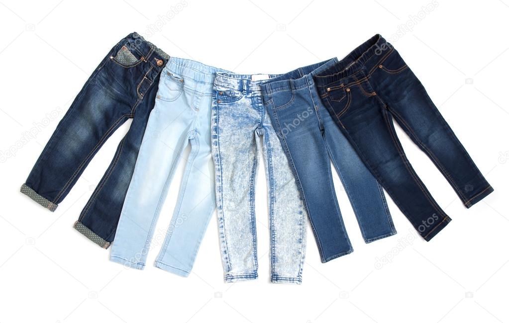 Beautiful blue Jeans — Stock Photo © Pakhnyushchyy #76403199