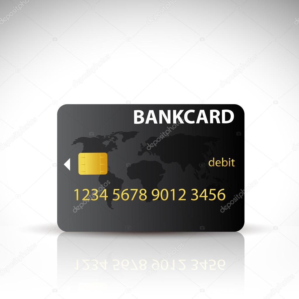 Gray Credit Card Stock Vector Image by ©puhfoto #66387349