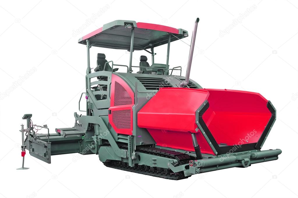 Asphalt spreading machine — Stock Photo © uatp12 #102105626