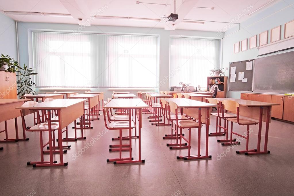 Empty school class — Stock Photo © uatp12 #123694640