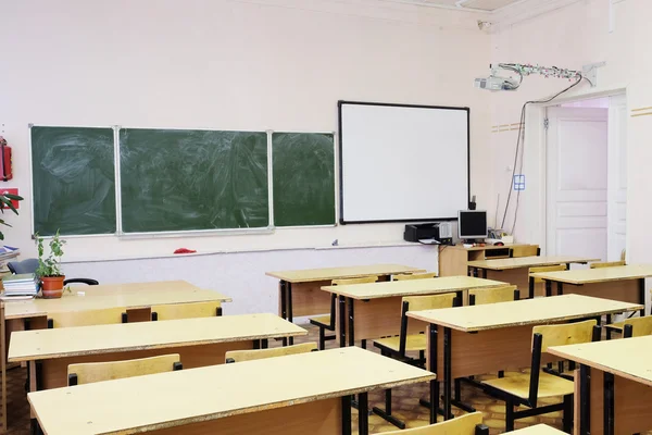 Empty class room of elementary school Stock Photo by ©erierika 6076131