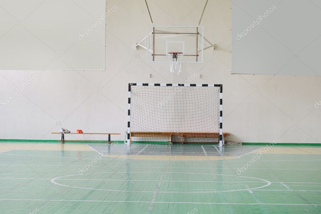 Interior of a hall for sport games — Stock Photo © uatp12 #78128374