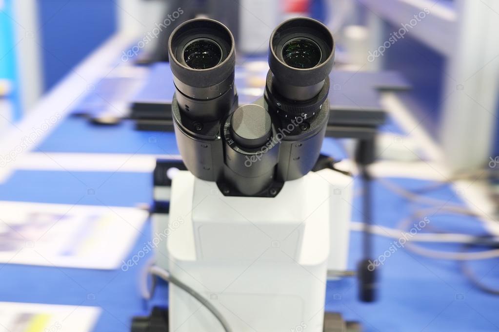 Professional medical laboratory microscope Stock Photo by ©uatp12 94156796