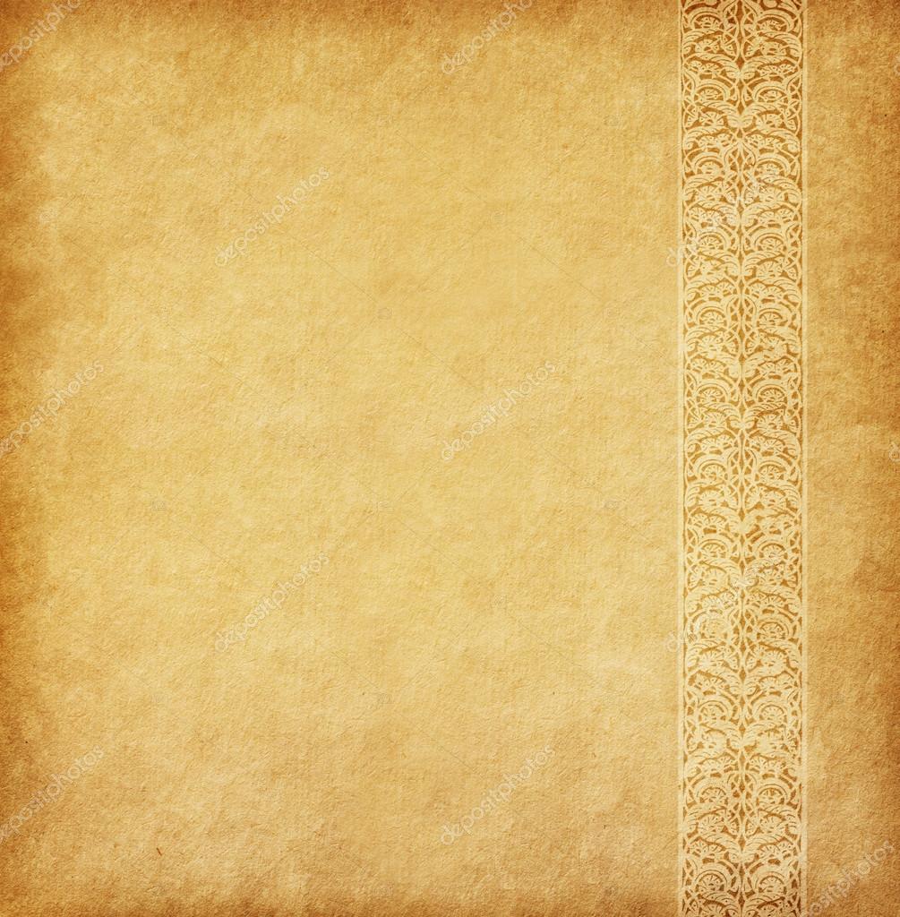 Old paper with oriental ornament — Stock Photo © antonel #53611839