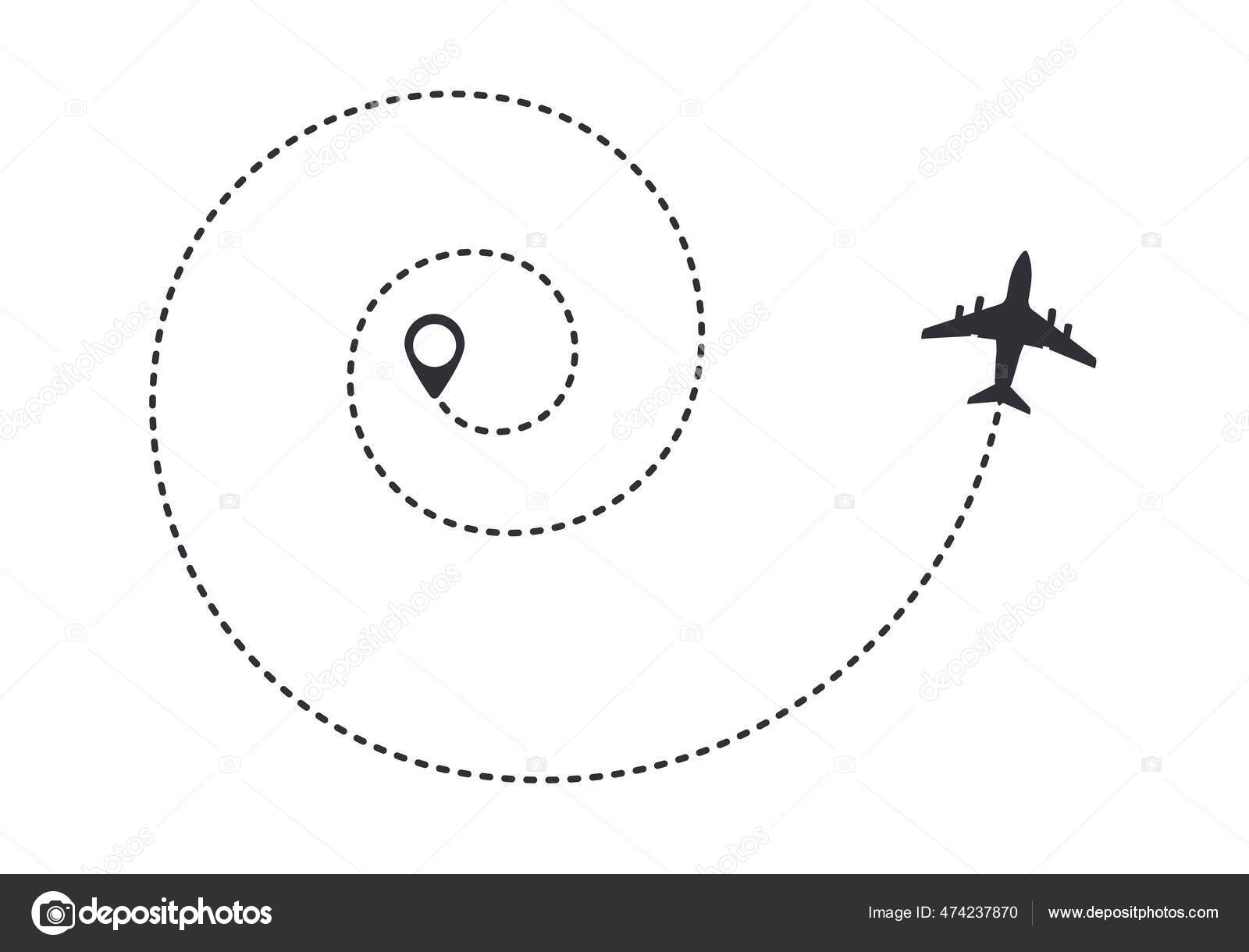 Checkered Line On Track