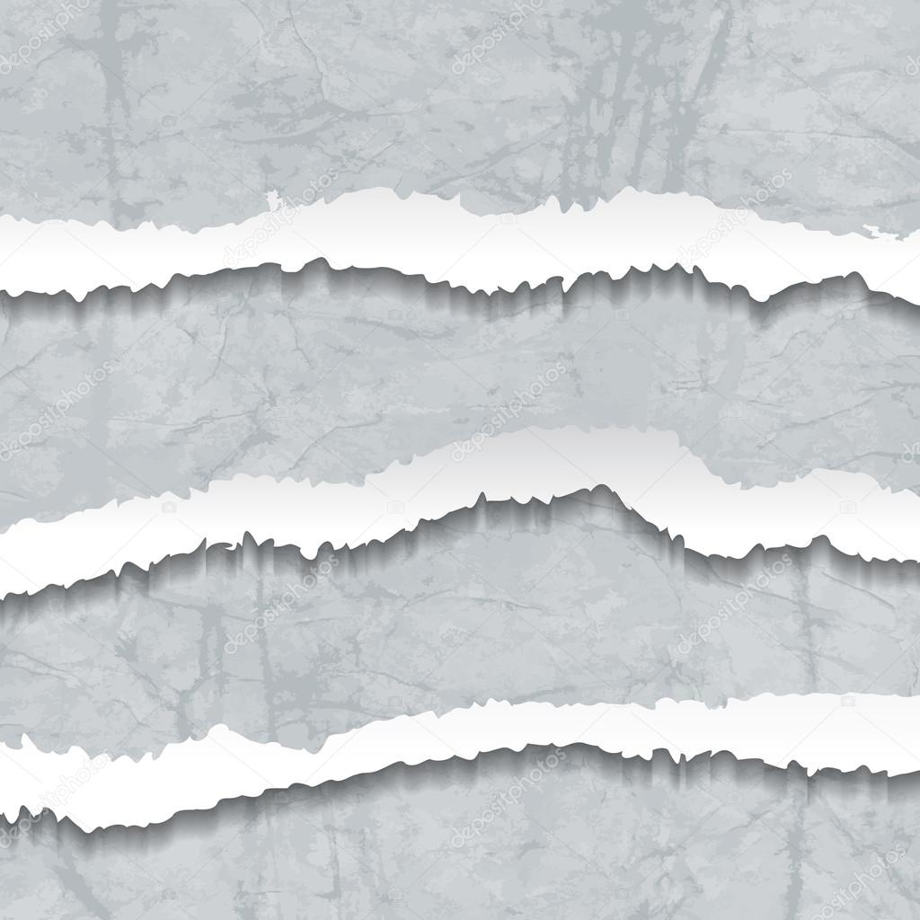 Collection of grey torn paper Stock Vector Image by ©sommersby #67350771