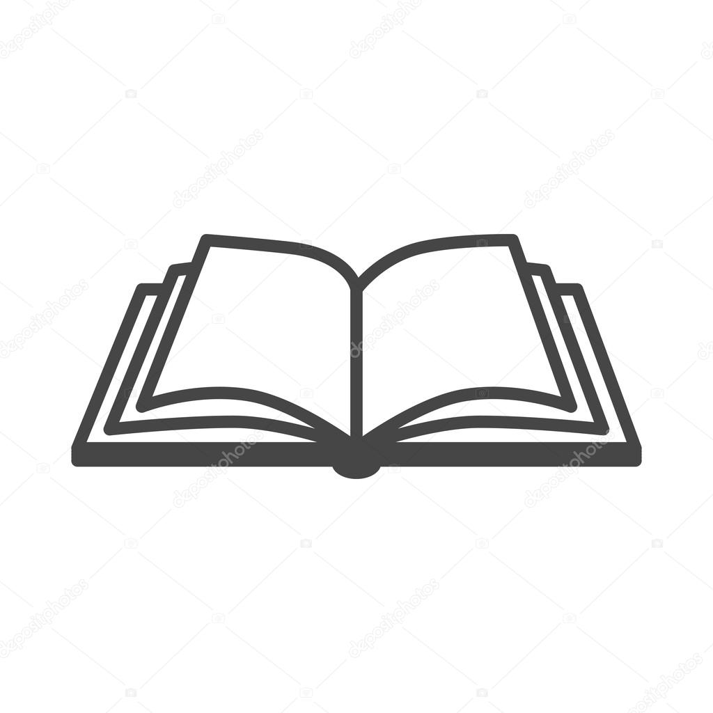 Open Book Icon Vector Open Book Icon Vector