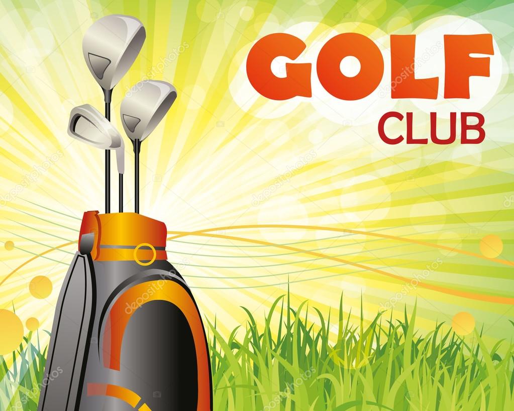 Golf club poster Stock Vector by ©kots_09 53444191