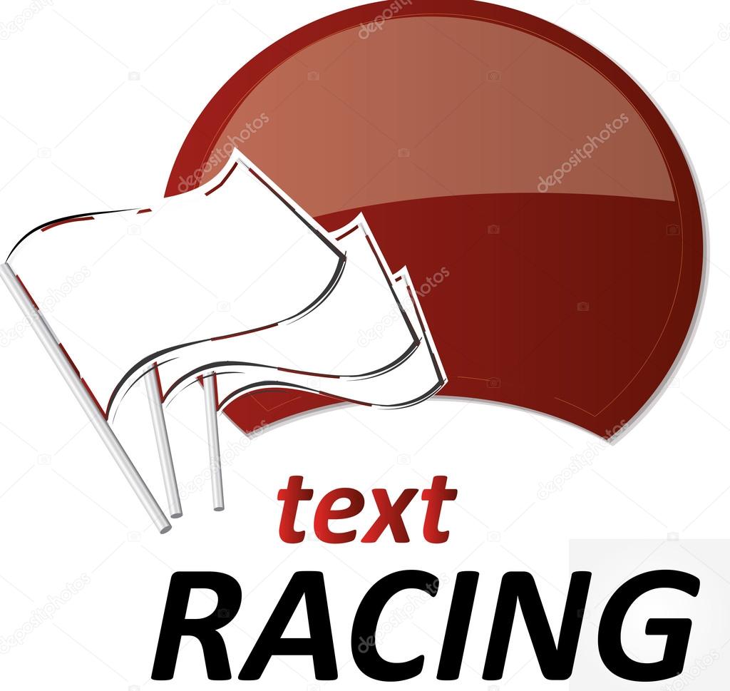 Racing sign Stock Vector Image by ©kots_09 #53444925