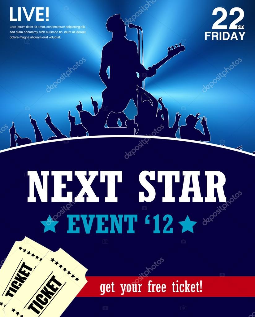 Variety Show Poster Template