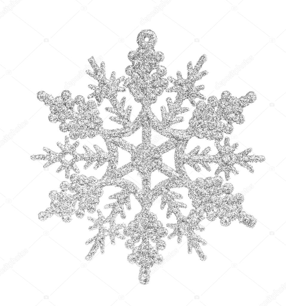 Silver snowflake Stock Photo by ©jeka2009 58307957