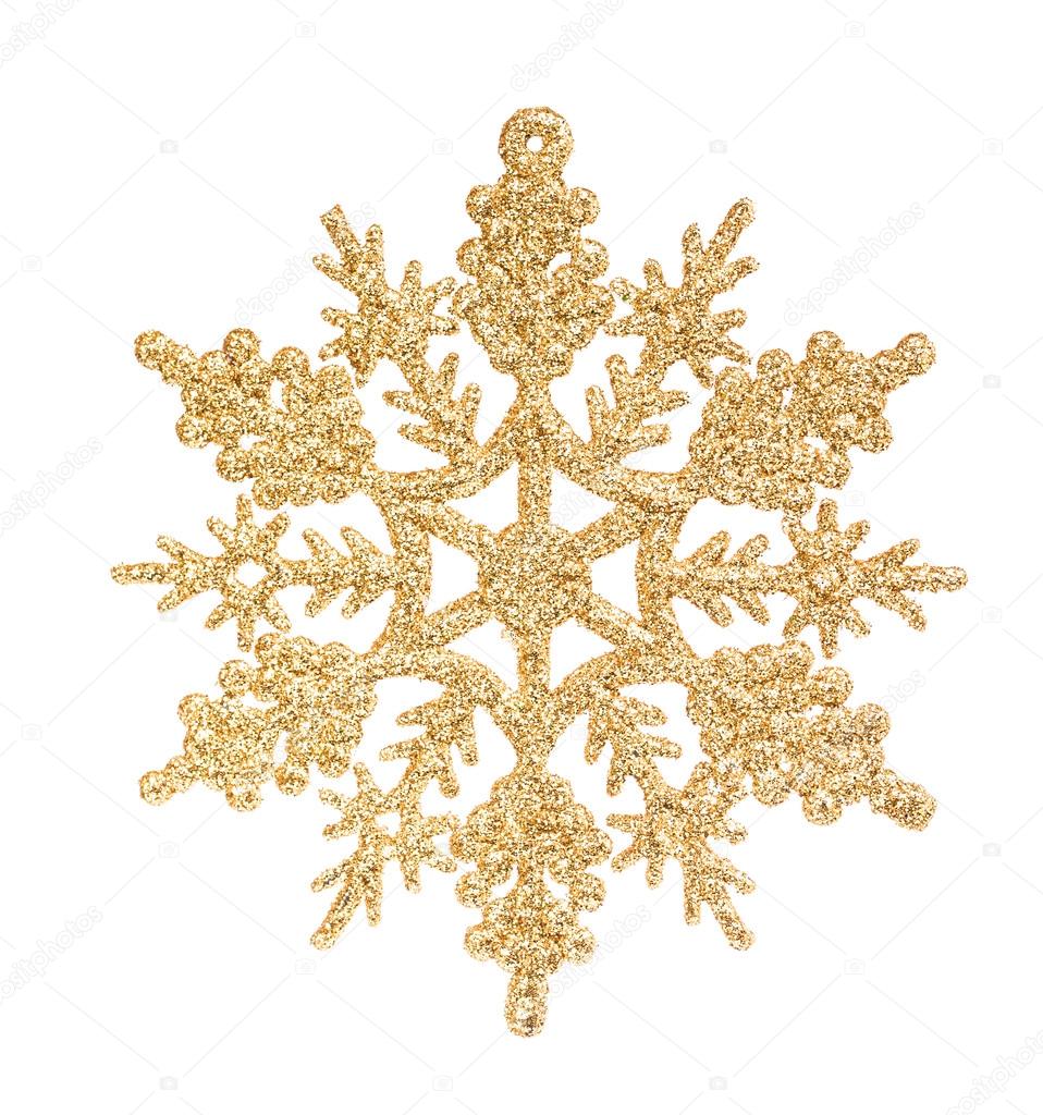 Golden snowflake Stock Photo by ©jeka2009 58307961