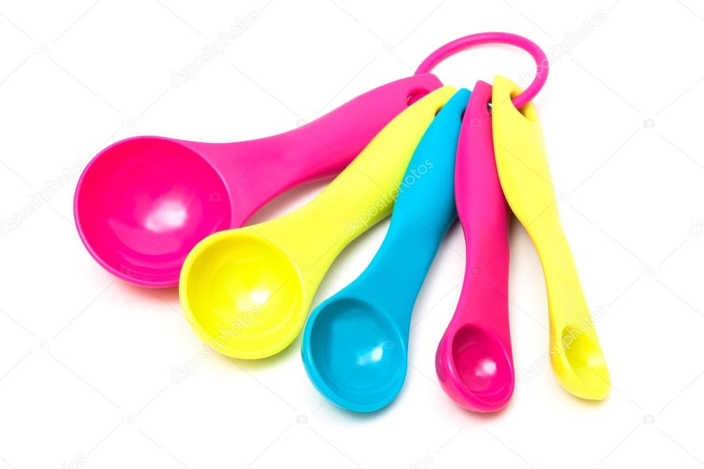 Plastic measuring spoons Stock Photo by ©igterex 70574209