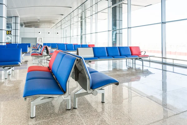 Modern Airport Lounge Seat Rows Stock Photo by ©megastocker 72511303